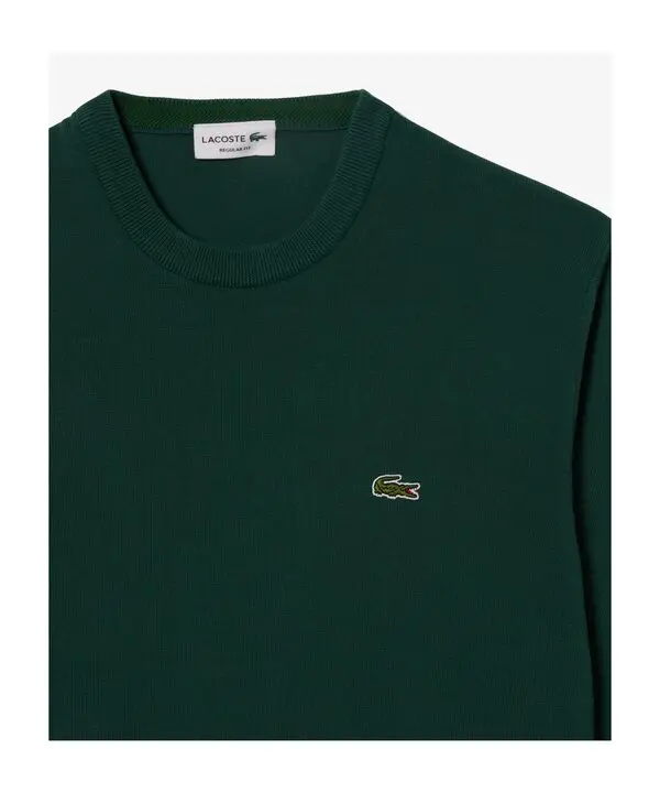 Lacoste Logo Patch Crewneck Sweatshirt