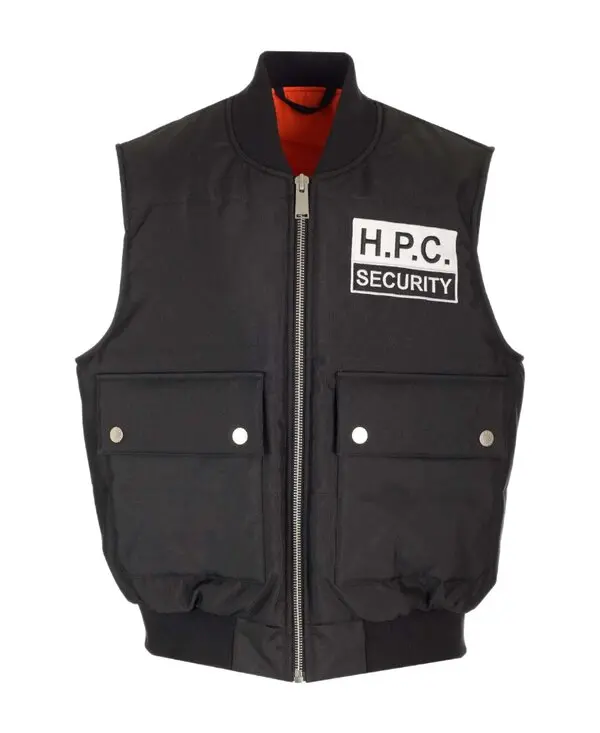 Heron Preston H.p.c. Security Zipped Gilet