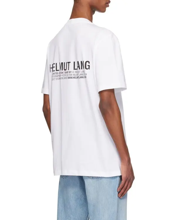 Helmut Lang New York Bridge Postcard T-shirt