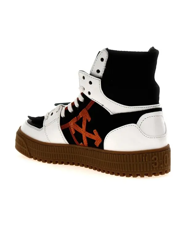 Off-White Logo Patch Lace-up Sneakers