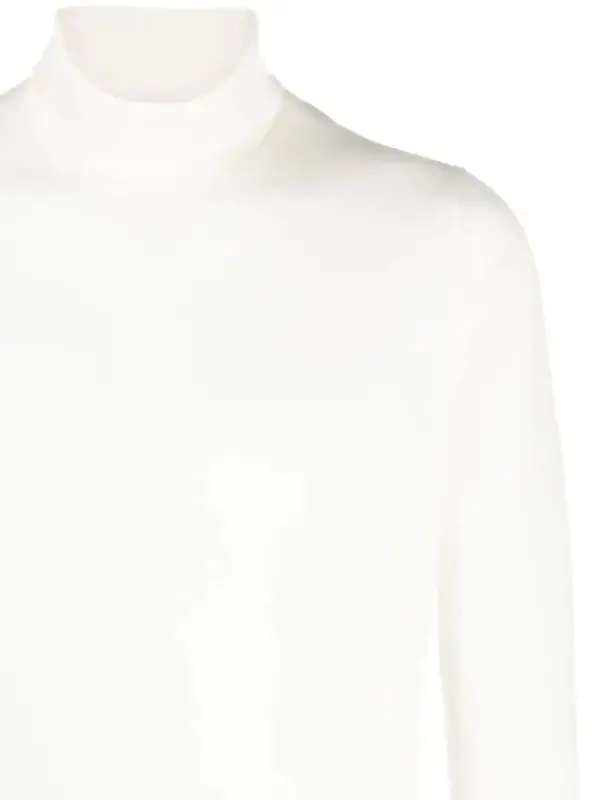 LARDINI Roll-neck Wool Jumper