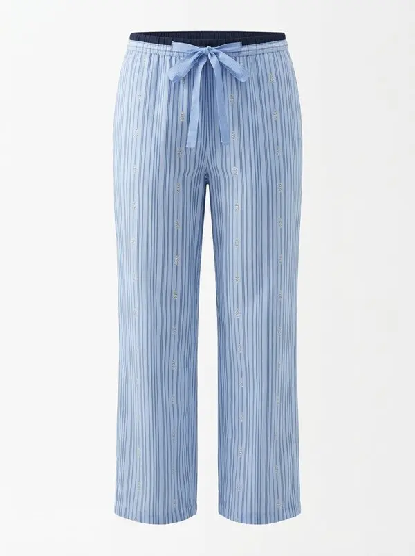 Gucci Printed Cotton Poplin Pants