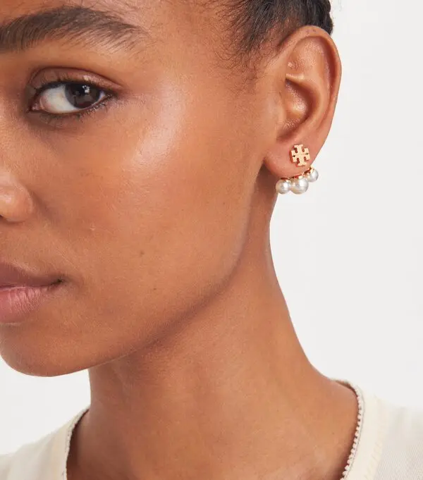 Tory Burch Kira Post-back Pearl Earrings