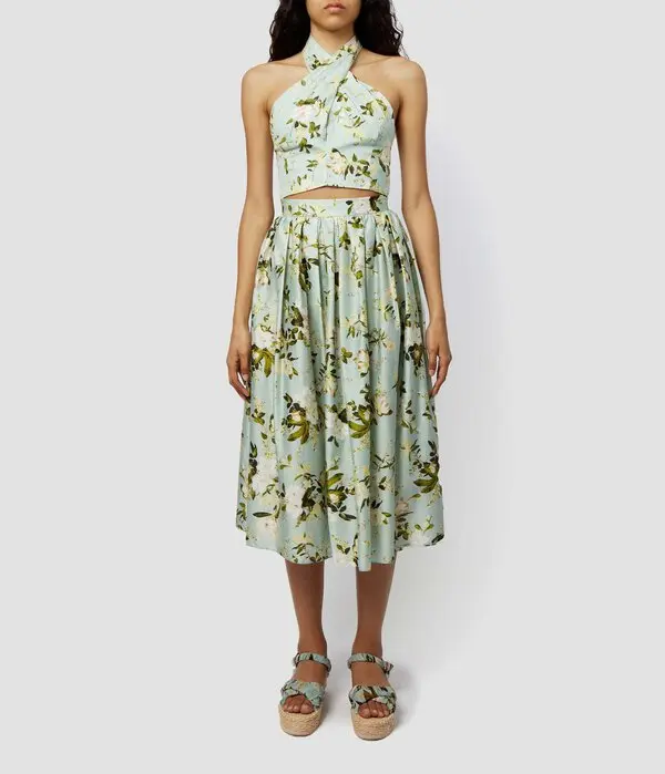 Erdem Printed Skirt
