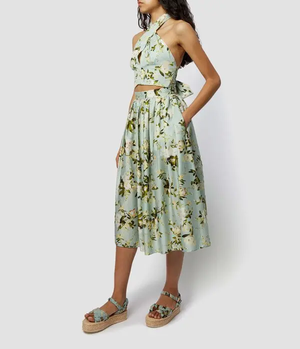 Erdem Printed Skirt