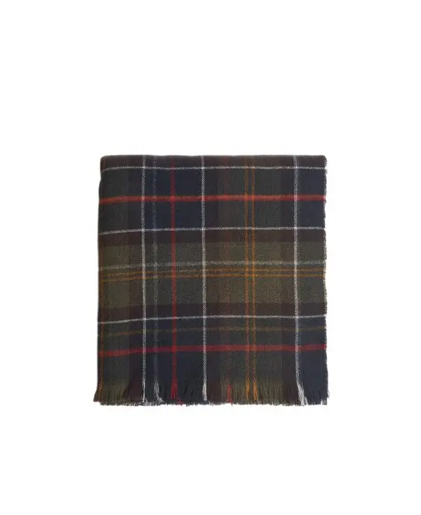 Barbour Montieth Check-pattern Poncho