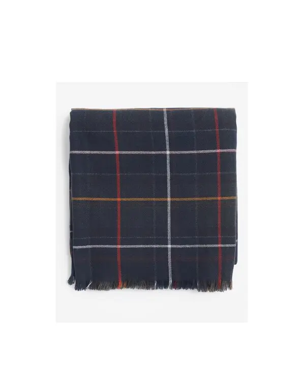 Barbour Montieth Check-pattern Poncho