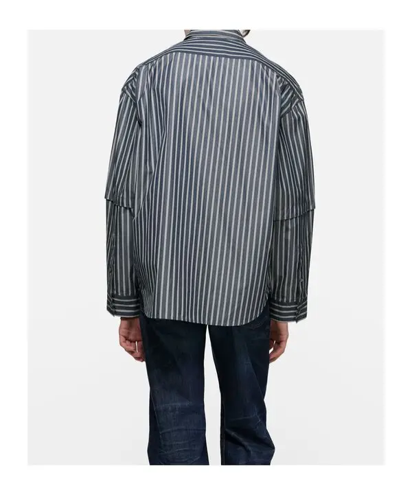 Acne Studios Striped Shirt - Blue/white