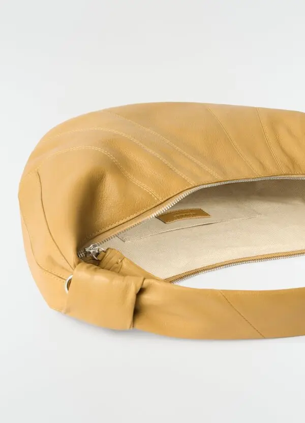 LEMAIRE Fortune Croissant Bag In Goat Leather