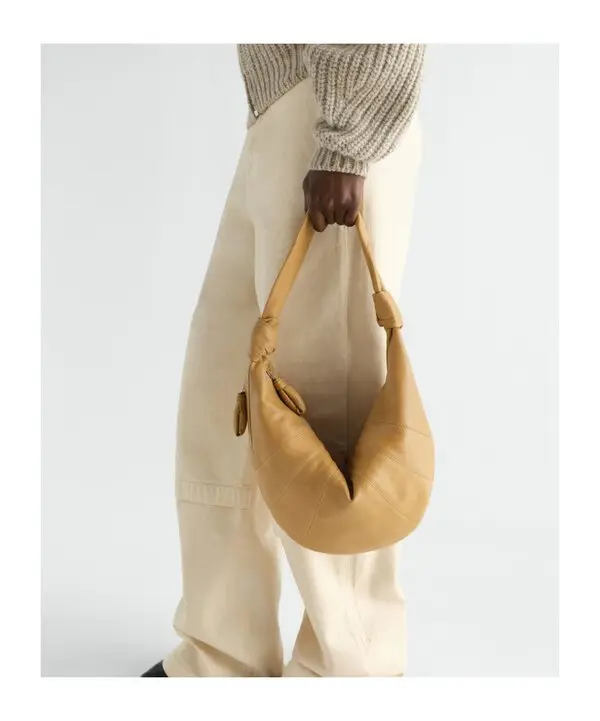 LEMAIRE Fortune Croissant Bag In Goat Leather