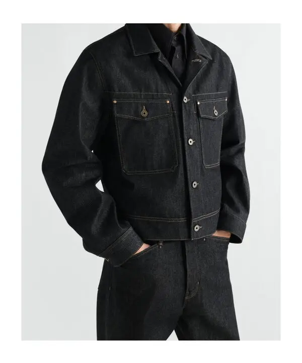 LEMAIRE Trucker Jacket In Denim