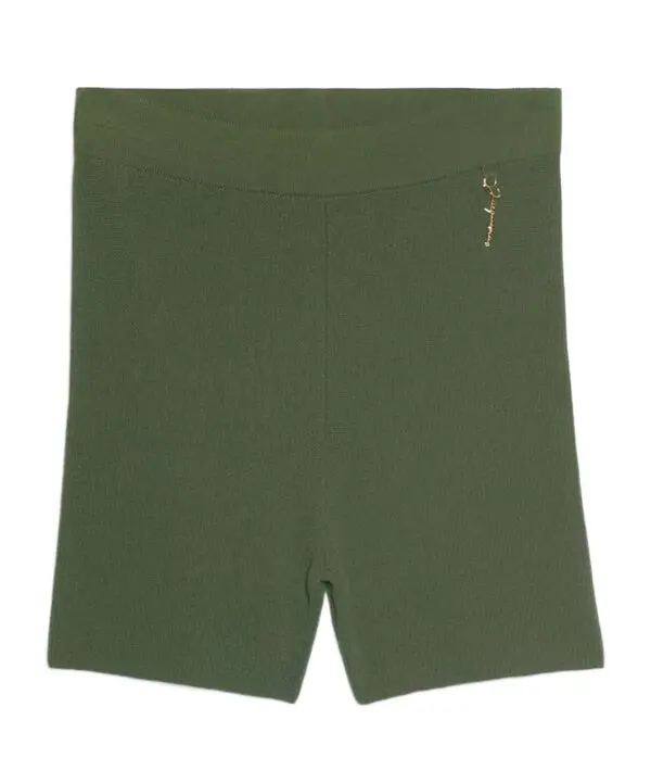 Jacquemus Le Short Pralu Knitted Shorts - Green