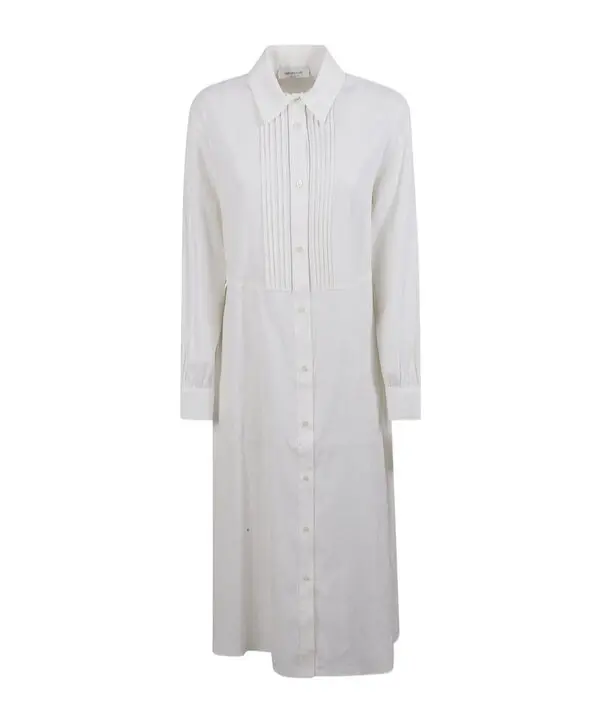 Fabiana Filippi Long Sleeve Dress - White