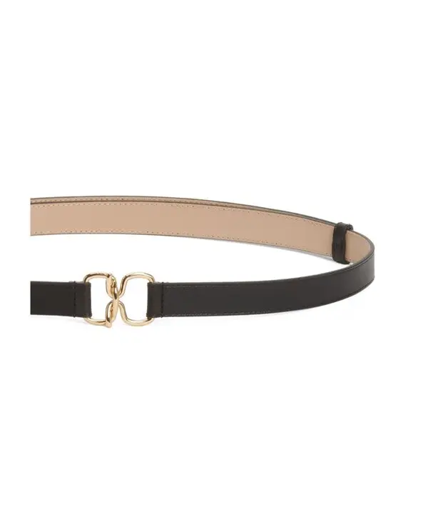 Fabiana Filippi Hook Buckle Single Loop Waist Belt