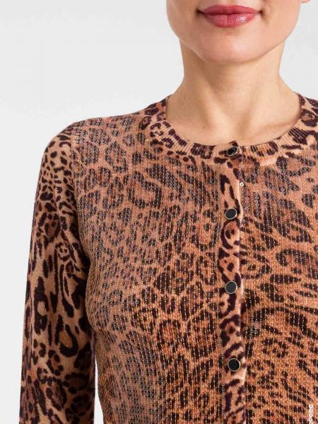 TWINSET Leopard Print Cardigan