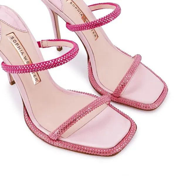 SOPHIA WEBSTER Callista 100mm Crystal-embellished Sandals