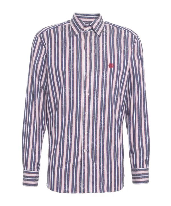 Etro Striped Floral Shirt