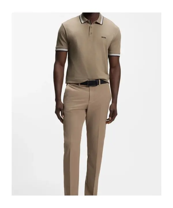 Hugo Boss Logo-embroidered Polo Shirt