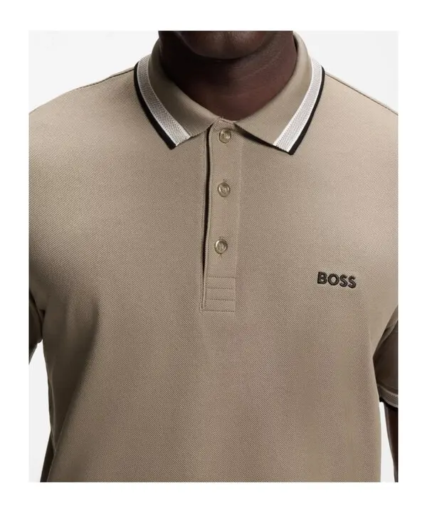 Hugo Boss Logo-embroidered Polo Shirt
