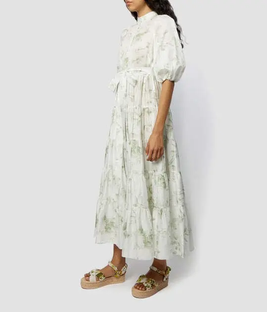 Erdem Faded Bloom Maxi Dress