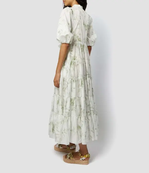 Erdem Faded Bloom Maxi Dress