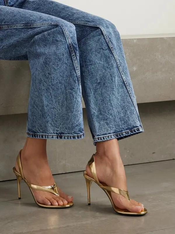 Alaïa Slingback Thong Sandals