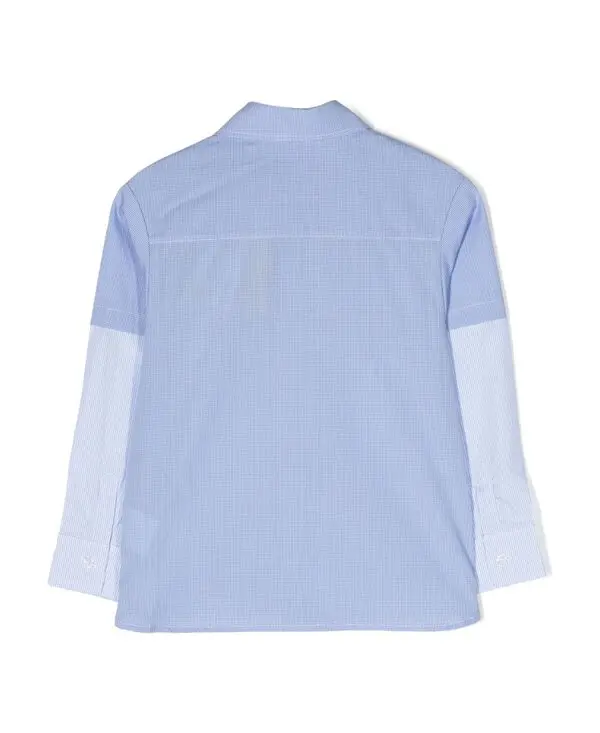 Off-White Check-pattern Cotton Shirt