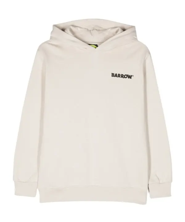 BARROW Graphic-print Cotton Hoodie