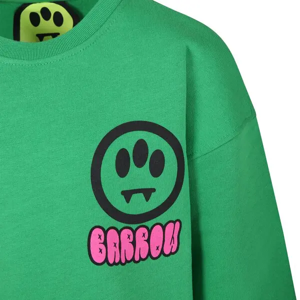 BARROW Logo-print Cotton Sweatshirt