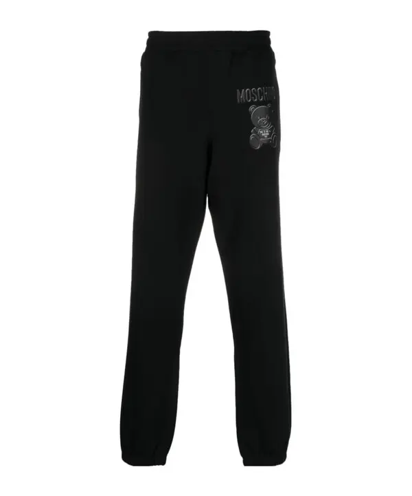 Moschino Logo-print Organic Cotton Track Pants