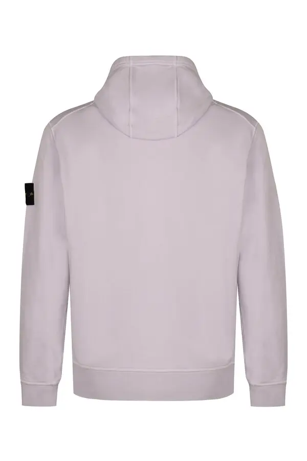 Stone Island Compass Patch Drawstring Hoodie