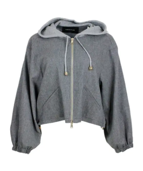 Fabiana Filippi Drawstring Hooded Jacket