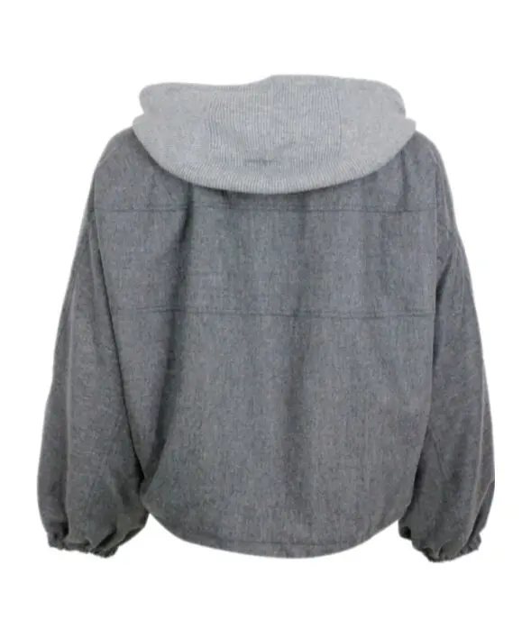 Fabiana Filippi Drawstring Hooded Jacket