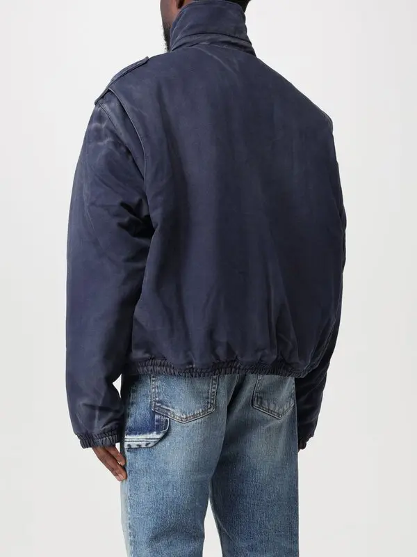 Heron Preston Eagle-patch Distressed-effect Jacket