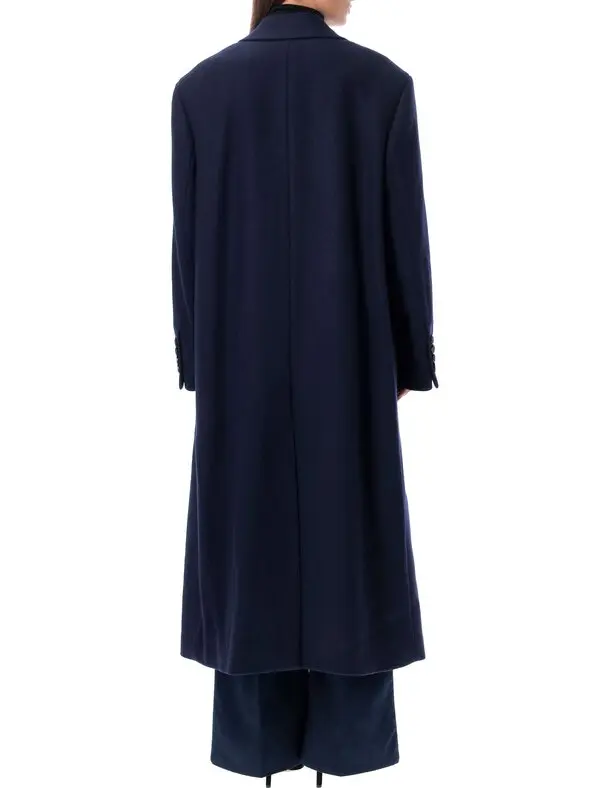 AMI Paris Double-breasted Long Coat