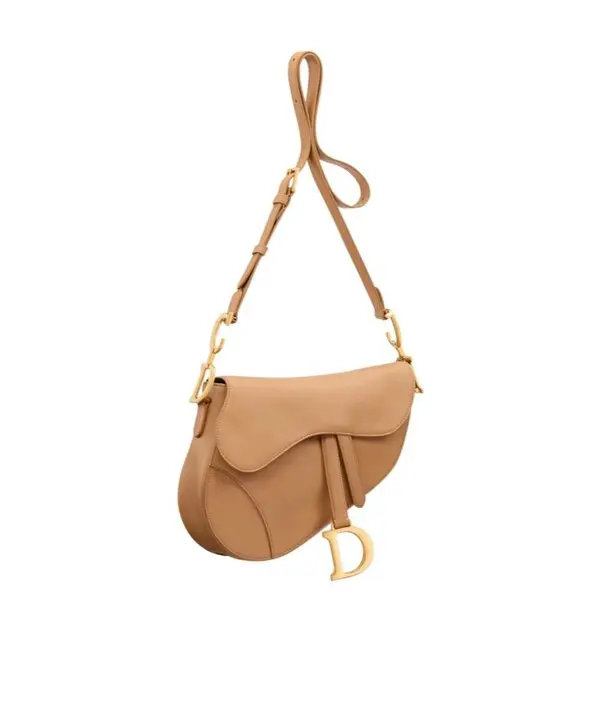Dior Medium Soft Saddle Bag With Strap