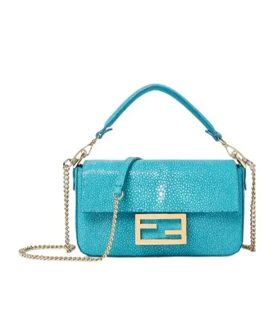 Fendi Baguette Mini Stingray Leather Bag
