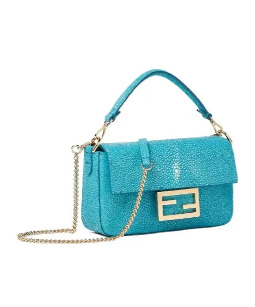 Fendi Baguette Mini Stingray Leather Bag