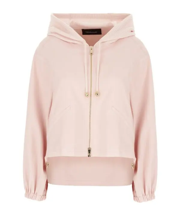 Fabiana Filippi Long-sleeved Hooded Jacket