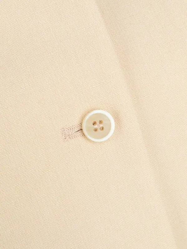 Fabiana Filippi Long Sleeve Casual Jacket - Beige