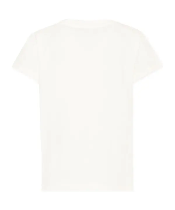 Moschino Teddy Bear Heart Print Cotton T-shirt - White