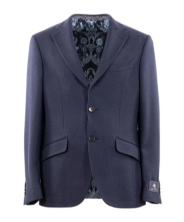 Etro Notched Patterned Blazer