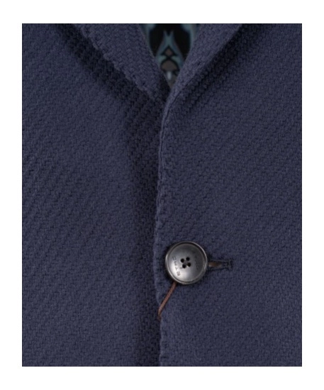 Etro Notched Patterned Blazer