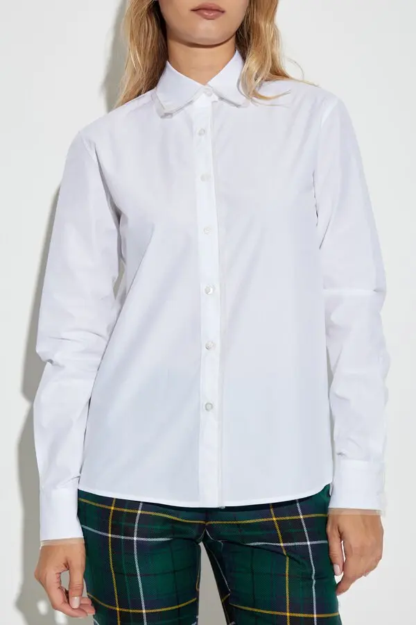 Fabiana Filippi Poplin Shirt With Lapel Collar