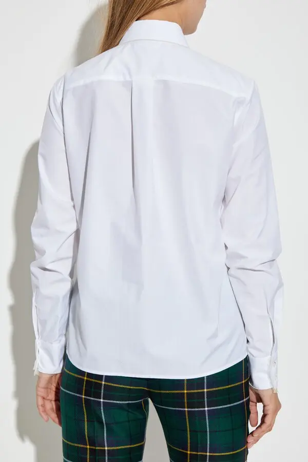 Fabiana Filippi Poplin Shirt With Lapel Collar