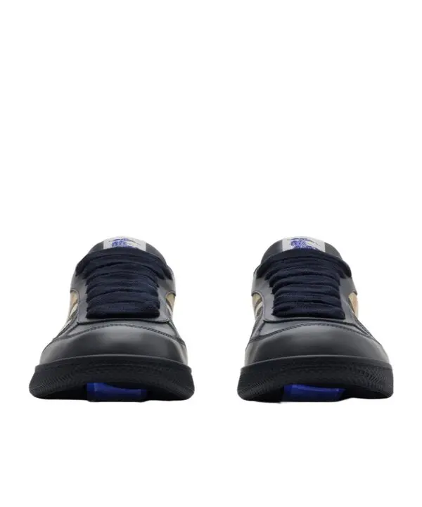 Burberry Checked Lace-up Sneakers