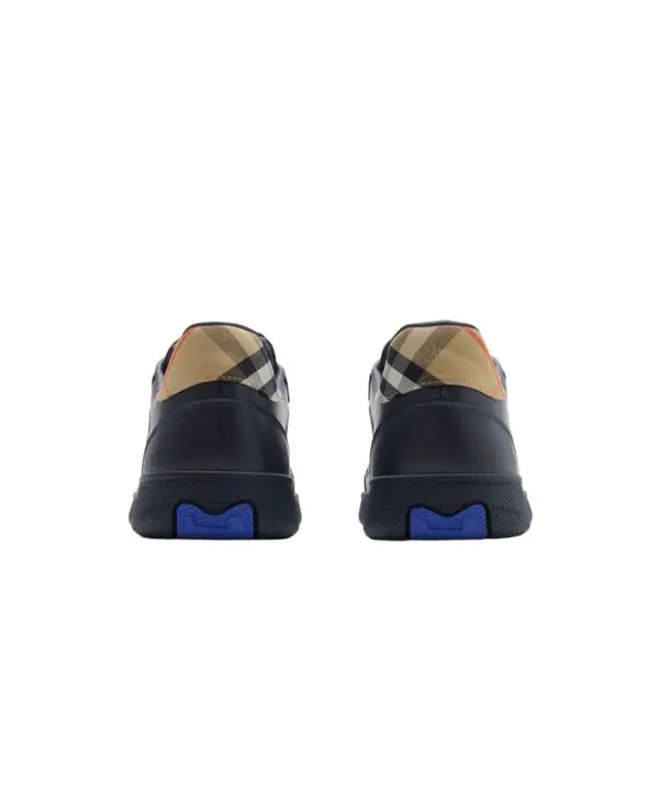 Burberry Checked Lace-up Sneakers