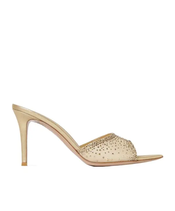 GIANVITO ROSSI Round-toe High-heeled Sandals