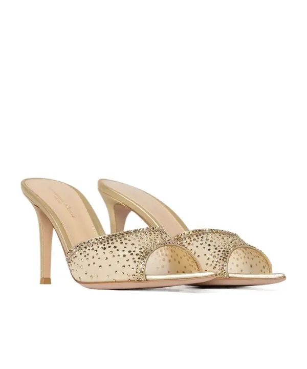 GIANVITO ROSSI Round-toe High-heeled Sandals