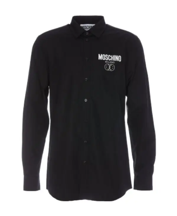 Moschino Long-sleeved Shirt - Black